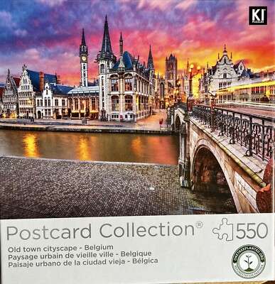 Christmas Family Fun - KI Puzzles Postcard Collection Old Town ...