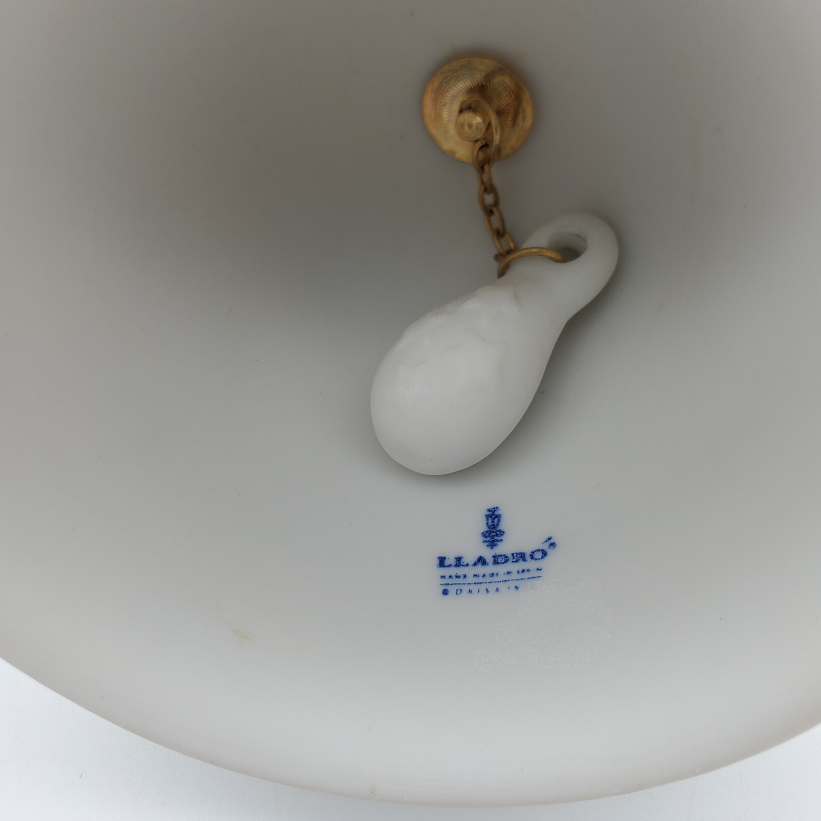 Vintage Lladro Christmas Bell Porcelain 1988 Second Annual Ornament EUC ...