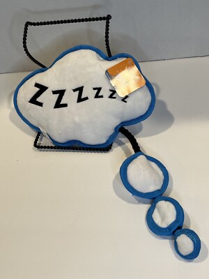 Bark Box “You Snooze You Chews” Dog Toy Stuffed Multi-Squeaker Rope Tug ...