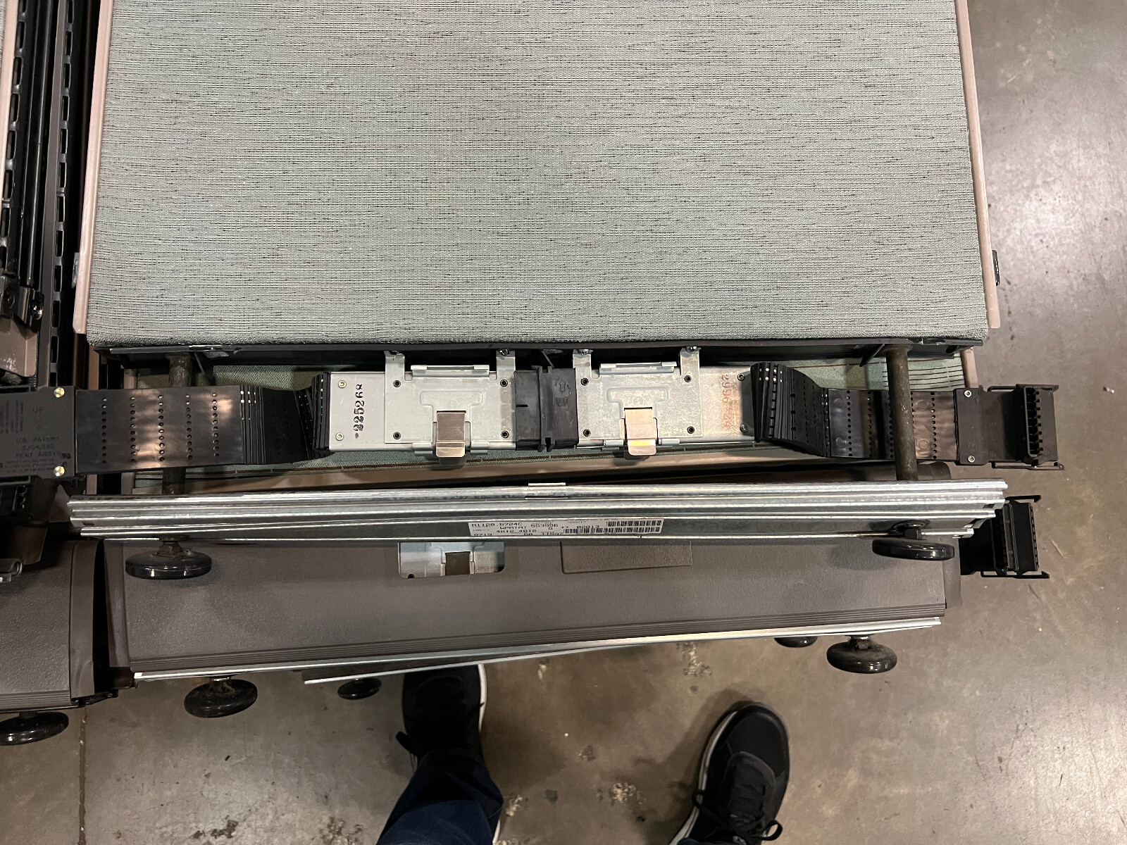 Herman Miller Action Office AO1 AO2 Cubicle Panel 2' x 5' Electrical ...