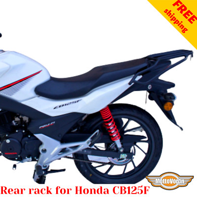 For Honda CB125F Rear rack CB 125 F Rear luggage Rack GLR1251WH, Free ...