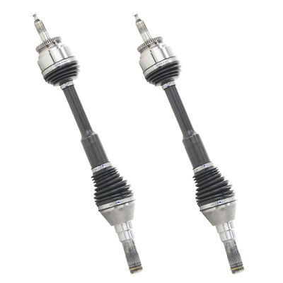 TrakMotive Extended Travel CV Axle Shafts Front Pair Fits Ford F-150 ...