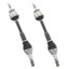 TrakMotive Extended Travel CV Axle Shafts Front Pair Fits Ford F-150 ...