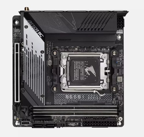 GIGABYTE B650I AORUS ULTRA AM5 AMD AMD B650 DDR5 Mini ITX Motherboard ...