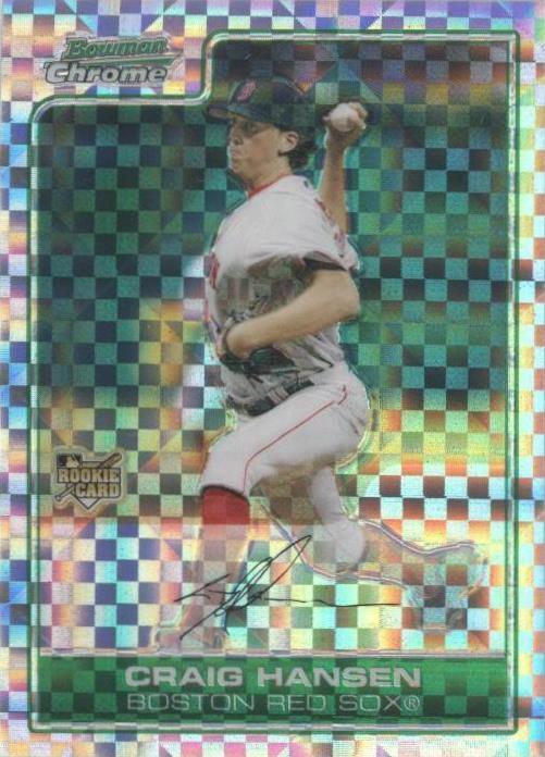 2006 Bowman Chrome - Craig Hansen #220 X-Fractor /250 (RC) for sale ...
