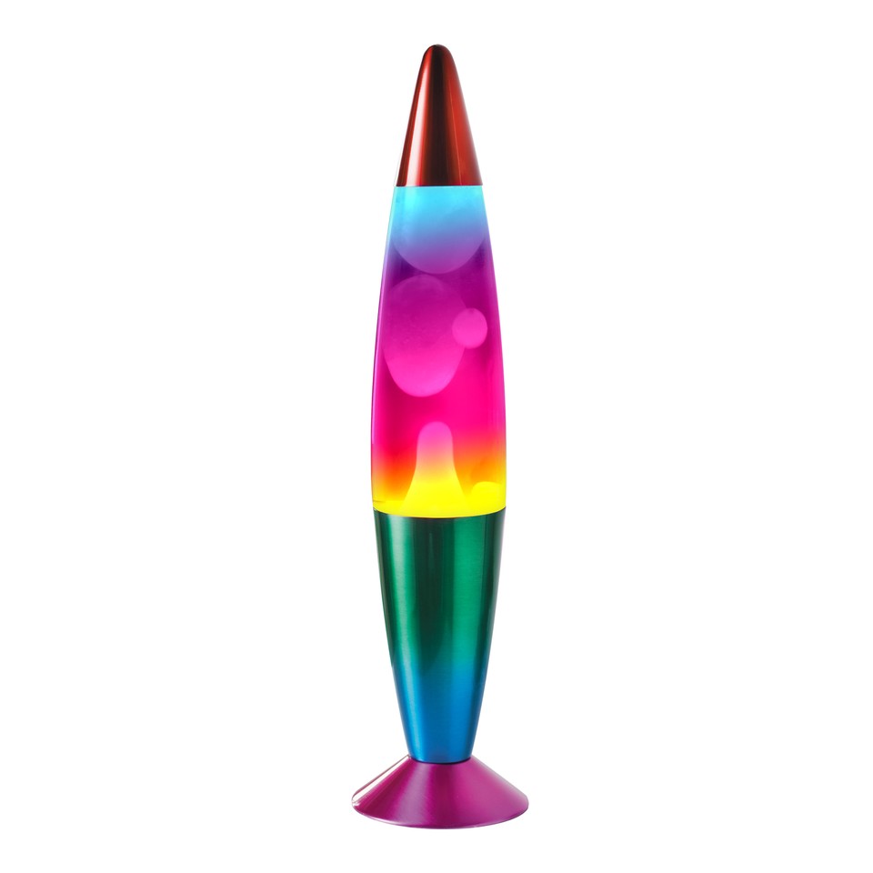 Retro 16" Lava Lamps Relaxing Mood Lights Motion Wax Liquid Relaxation ...