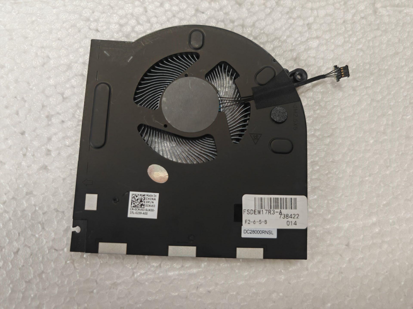 CPU Cooling Fan for Dell Alienware M17 R3 M17 R4 RTX30 Graphics 0CNV63 ...