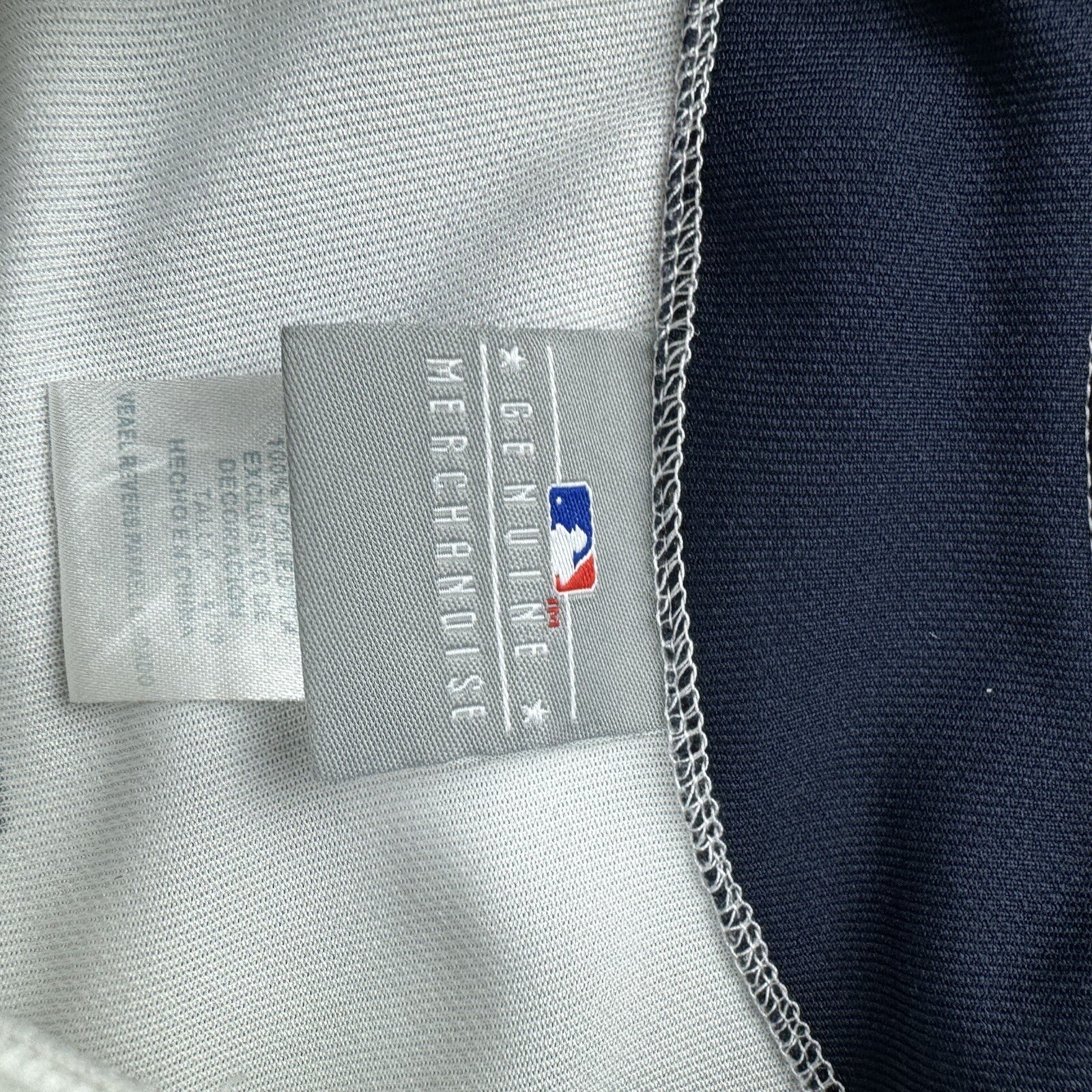 Genuine Merchandise Yankees MLB Jorge Posada Jersey Stitched Youth XL ...