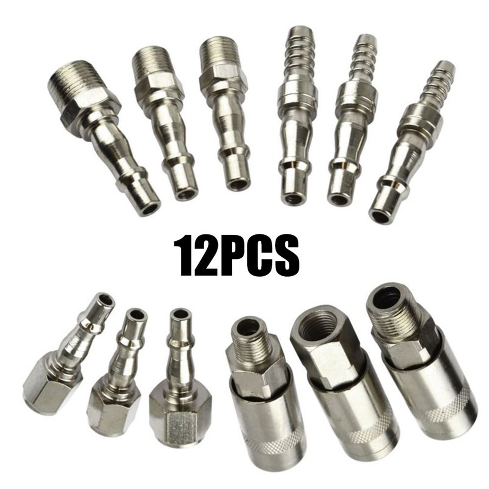 Toughened Steel Air Compression Connector Kit with Quick Release Design ...