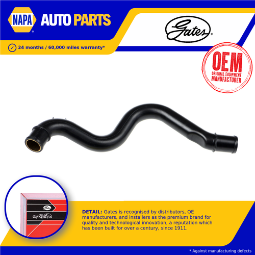 Crank Case Breather Pipe Hose fits AUDI A3 8L1 1.8 96 to 06 Gates ...