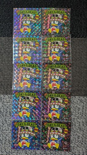 Don Quijote x HUB Day of the Dead Design Don Pen Stickers Set of 10 | eBay