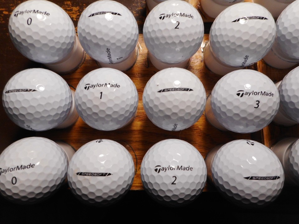 36 TaylorMade 2024/2025 Speed Soft Mint 5A No Logos No Pen Marks Used ...