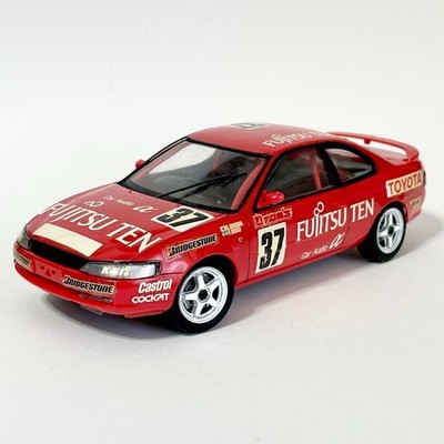 Fujitsu Ten Tom's Carolla AE 101 Painted Built 1:24 Car HASEGAWA Model ...