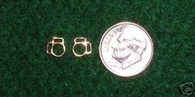 SULSER SADDLERY 1:9 Traditional Model Horse Scale 2-SLOT HALTER RINGS ...