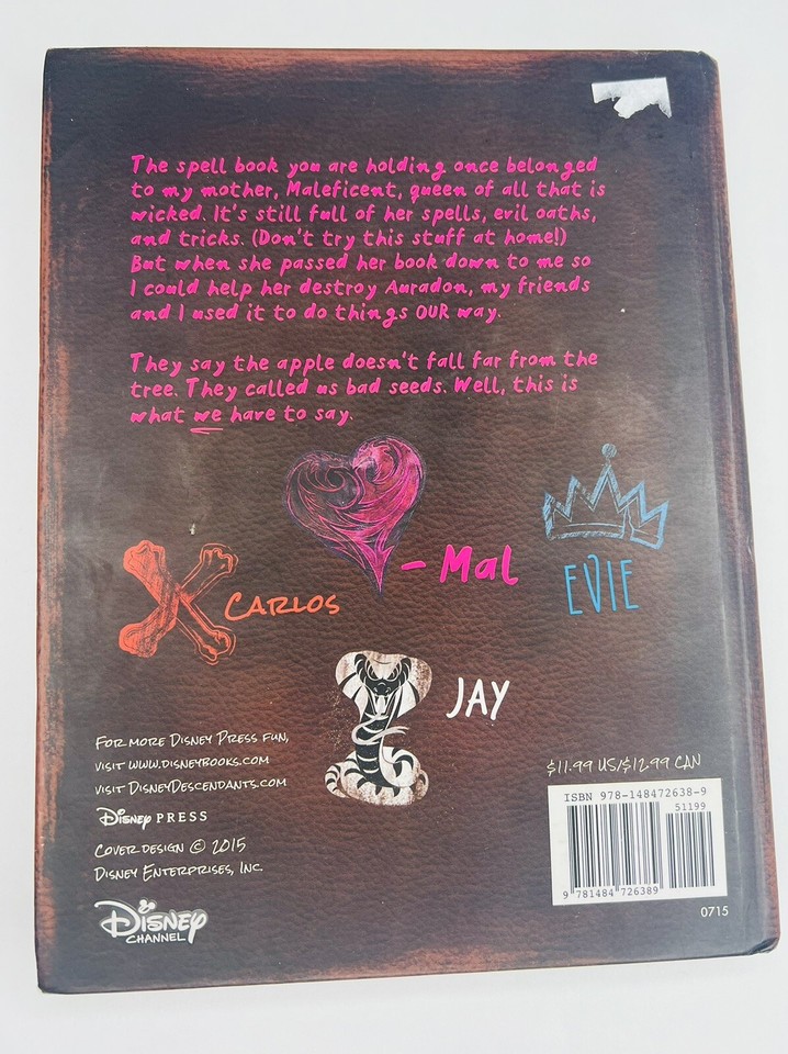 Descendants: Mal's Spell Book by Disney Book Group, Good Book ...