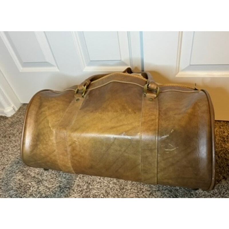 Vintage Talon Leather Duffel Bag 1980's - Gem