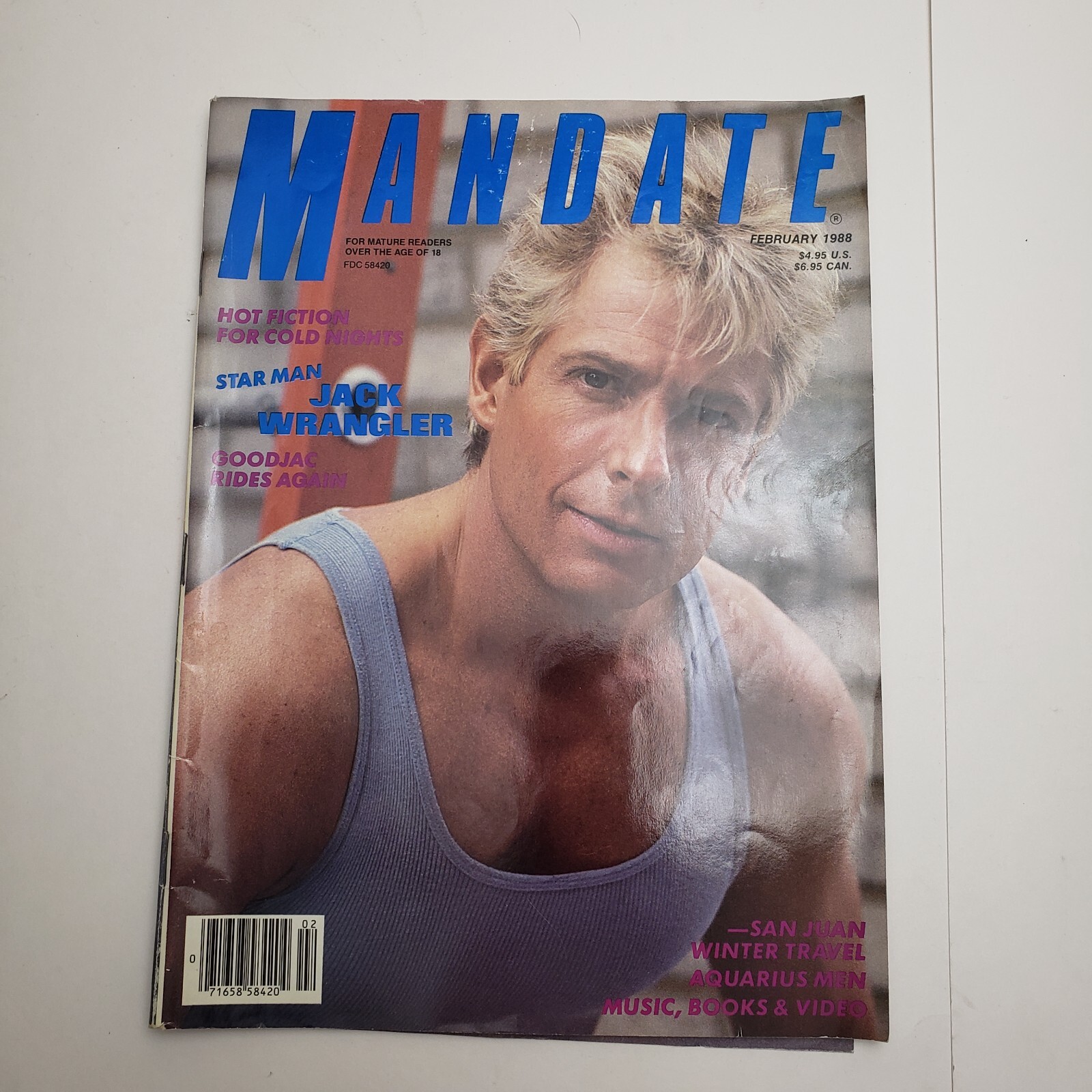 Vintage February 1988 Mandate Magazine Men's Magazine | eBay