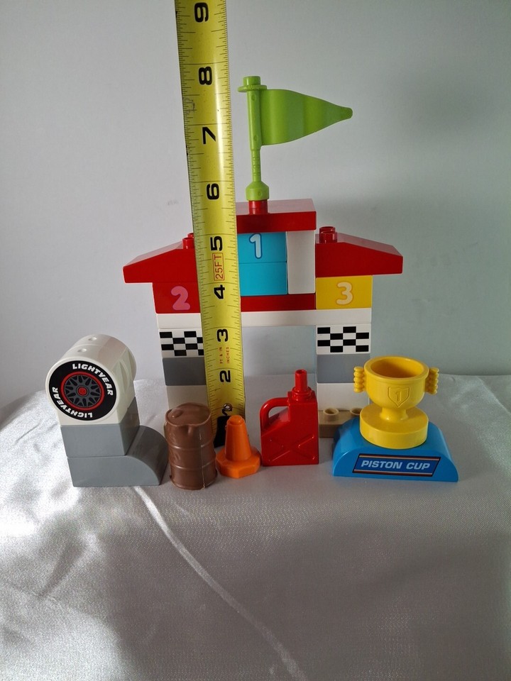 Disney Pixar Cars Racing Lego Duplo Toys 37pc Replacement Building ...