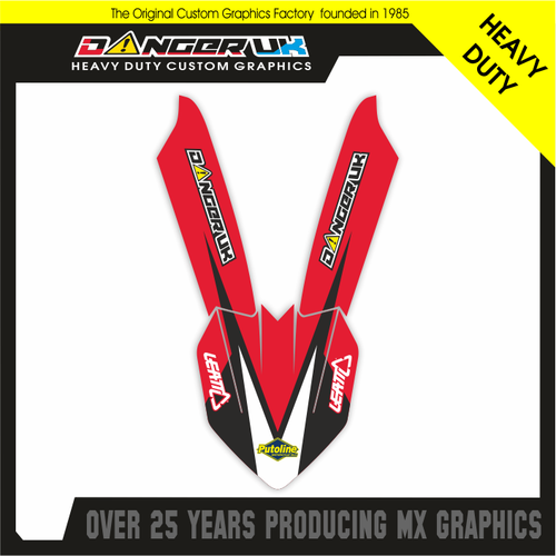 GASGAS MC85 MC 85 2021 2022 2023 FRONT MUDGUARD FENDER GRAPHICS DECALS ...