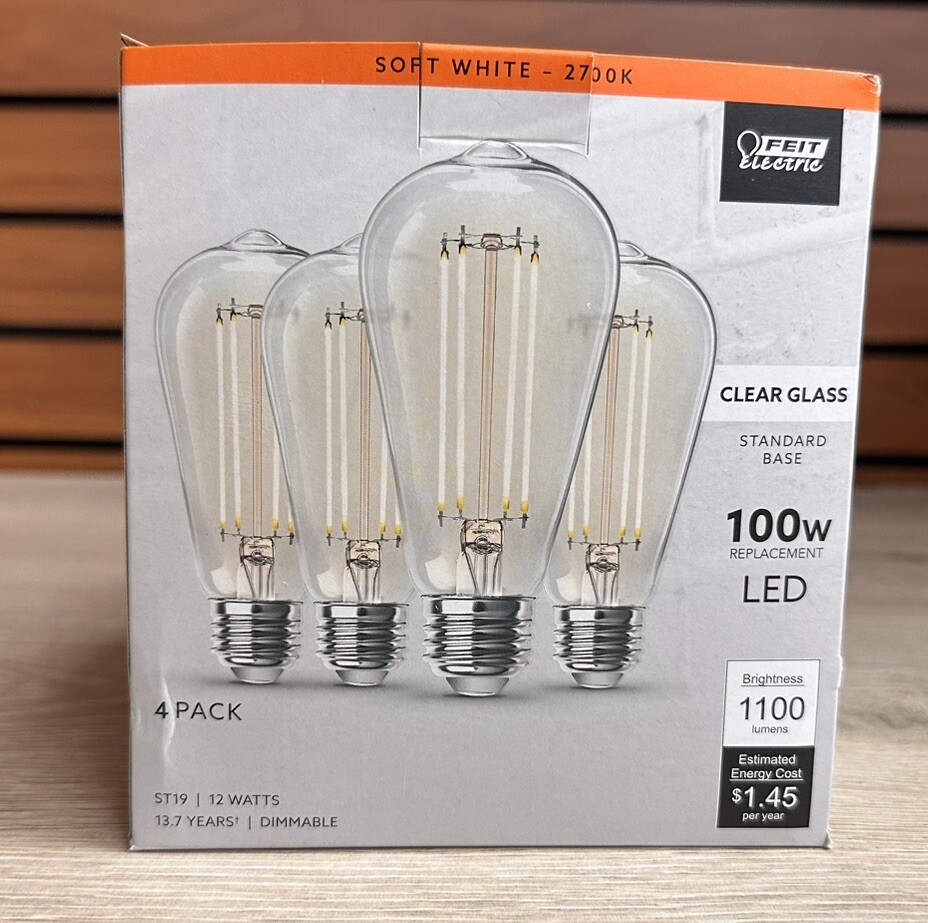 Antique Electric Light Bulb Base UBB2060 Luxury LED Bulbs, 40W