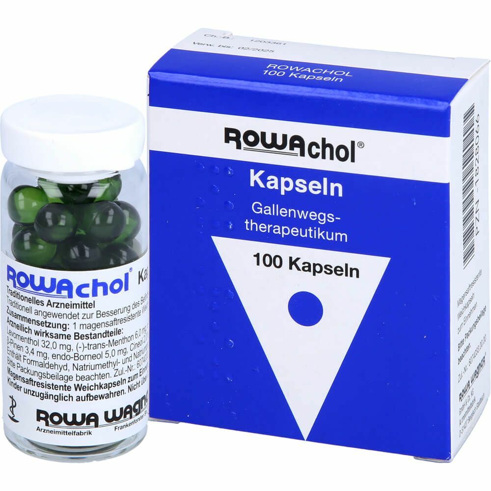 ROWACHOL Weichkapseln 100 St PZN01828066 | eBay