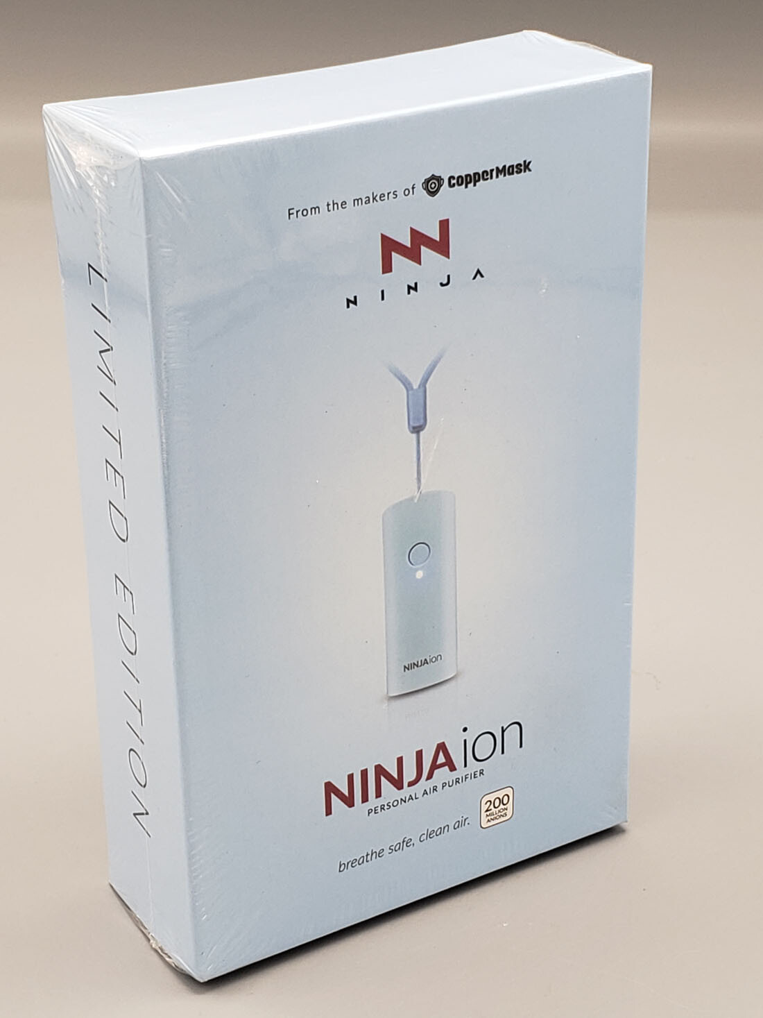 NINJA ION PERSONAL AIR PURIFIER - BREATHE SAFE, CLEAN AIR - BLUE | eBay