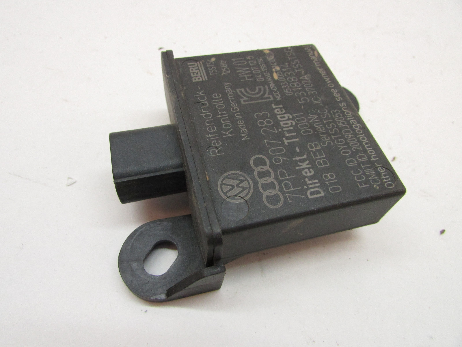 13 VW TOUAREG REAR RIGHT TIRE PRESSURE CONTROL MONITOR 7PP 907 283 OEM ...