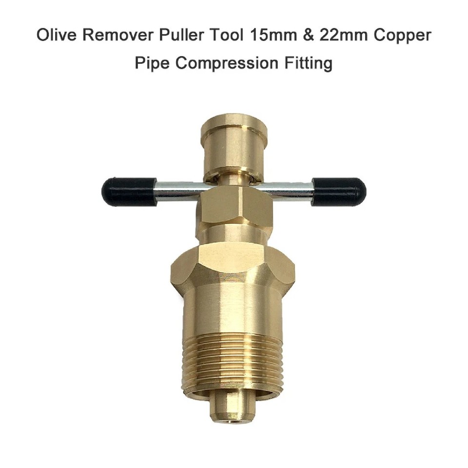Plumbers Olive Puller Removal Gas Pipe Plumbing Remover Tool 15-22mm UK ...