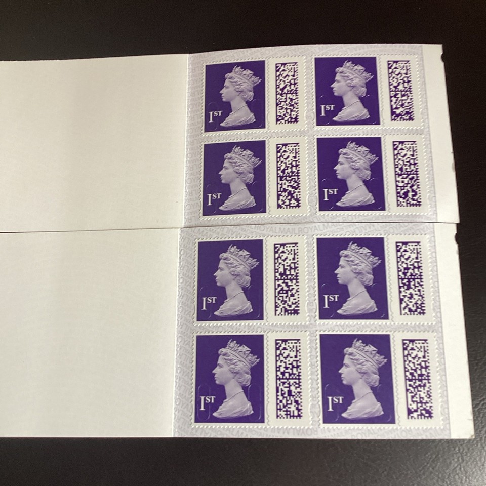 8 x FIRST CLASS LETTER ROYAL MAIL STAMPS 1ST POSTAGE POST GENUINE Q E ...