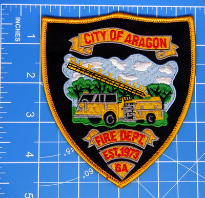 City of Aragon Georgia Fire Dept patch | eBay