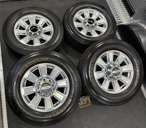 Ford F-250 F-350 Platinum 20" OEM Wheels Michelin Tires Lariat Limited ...