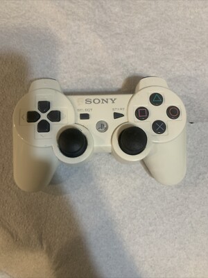 Sony PlayStation DualShock 3 Wireless Controller - White 711719990048| eBay