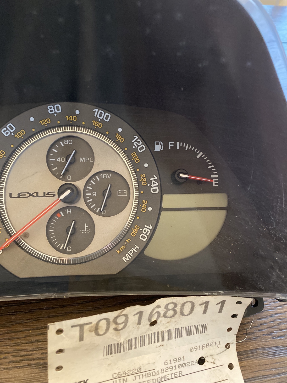 2001 05 Lexus IS300 speedometer gauge cluster panel 83800-53220 OEM | eBay