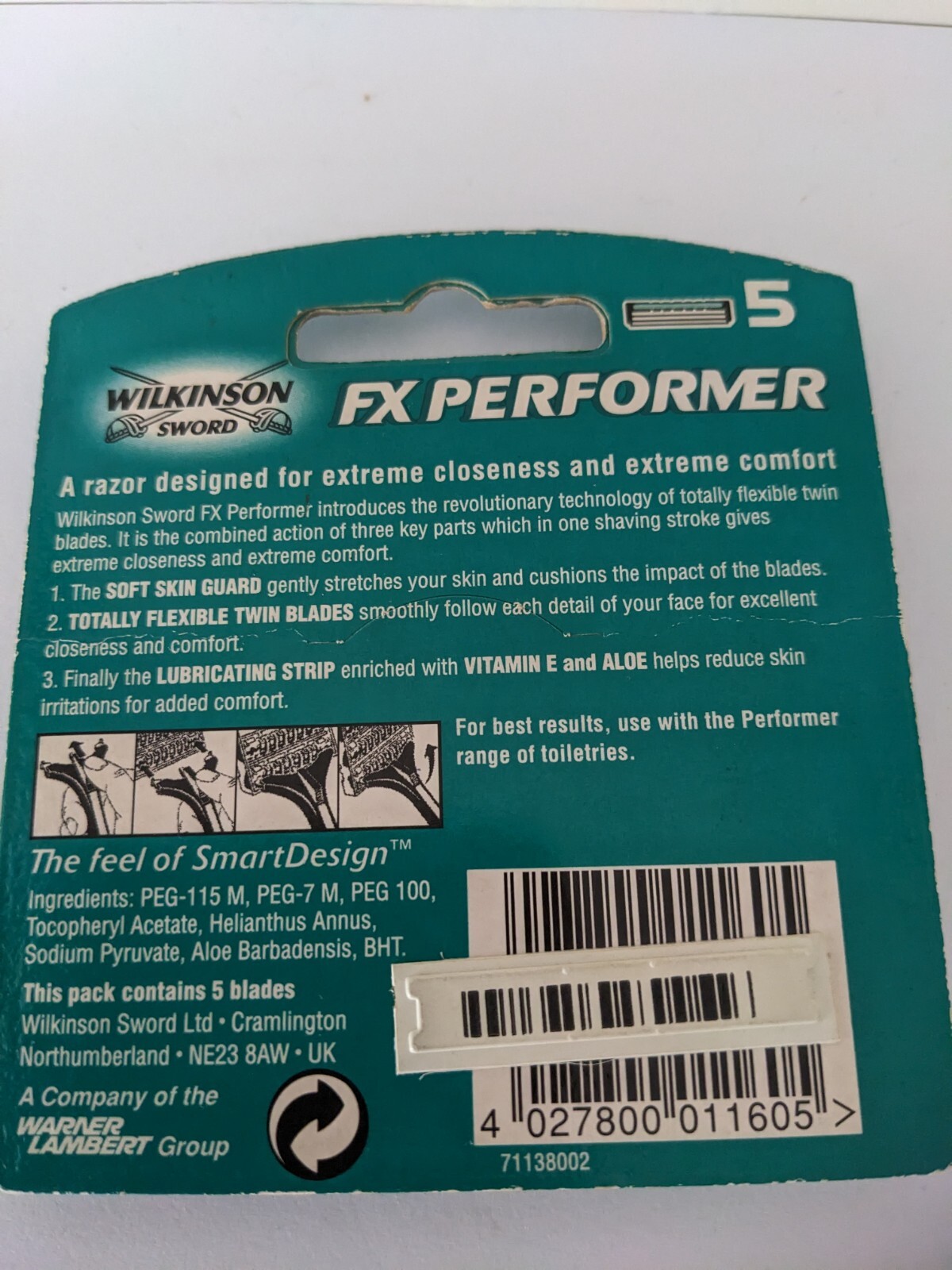 1 Pack of 4 Wilkinson Sword FX Diamond Blades Cartridges Refills for ...