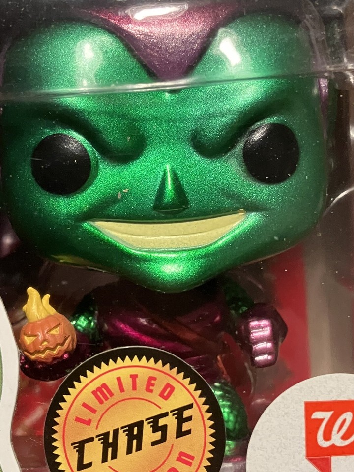 Funko Pop! Vinyl: Marvel - Green Goblin (Metallic) (Chase) - Walgreens ...