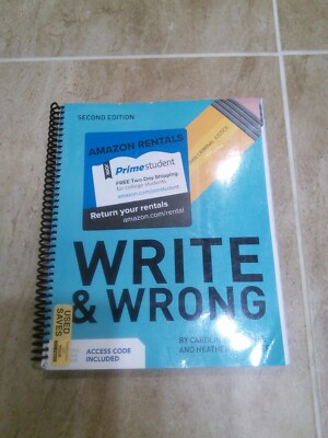 Write And Wrong 2nd Edition By Heather Pfeifer & Caroline W. Ferree | eBay