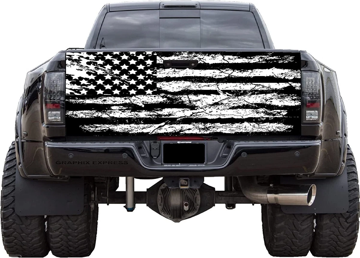 American Flag Truck Graphics