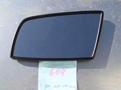 02-05 LEFT OEM BMW 5/6 E60/E61/E63/E64 645 650 Auto DIM MIRROR GLASS ...