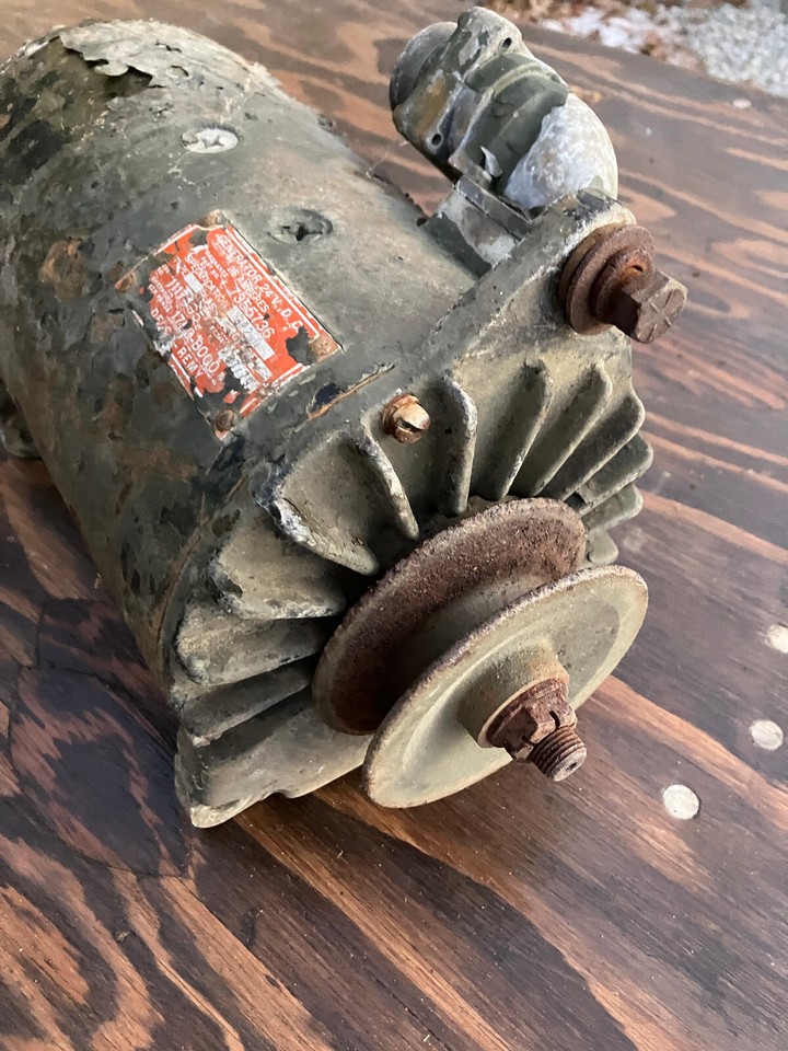 1950s deuce and a half generator Delco 1117495 M37 M135 M211 army truck ...