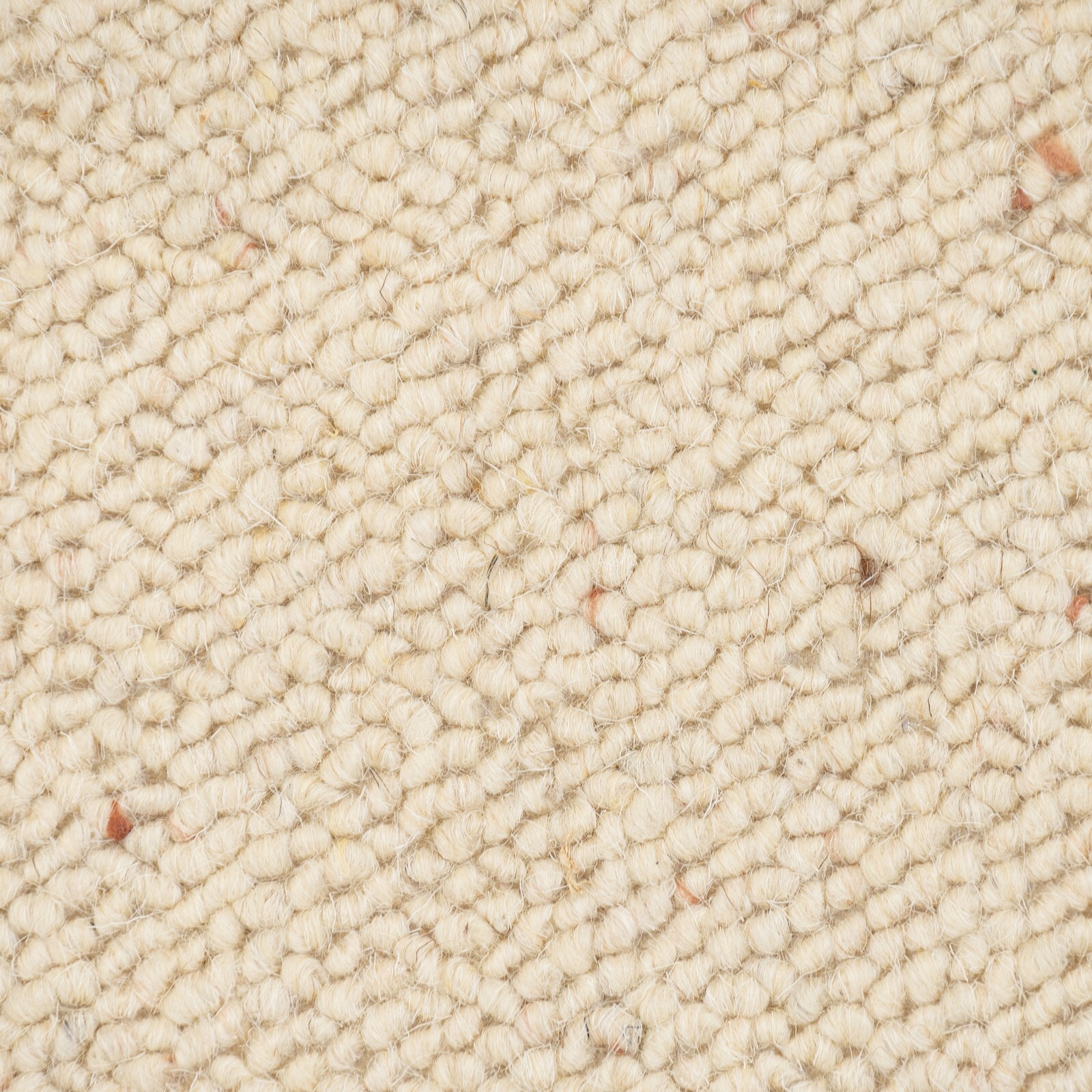 100% Wool Berber Carpet - Soft Cloud Cream - Quality Loop Pile ...