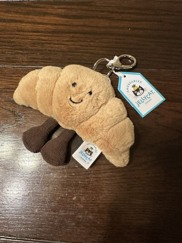 Jellycat Amusable Croissant Keychain NEW In Hand From US | eBay