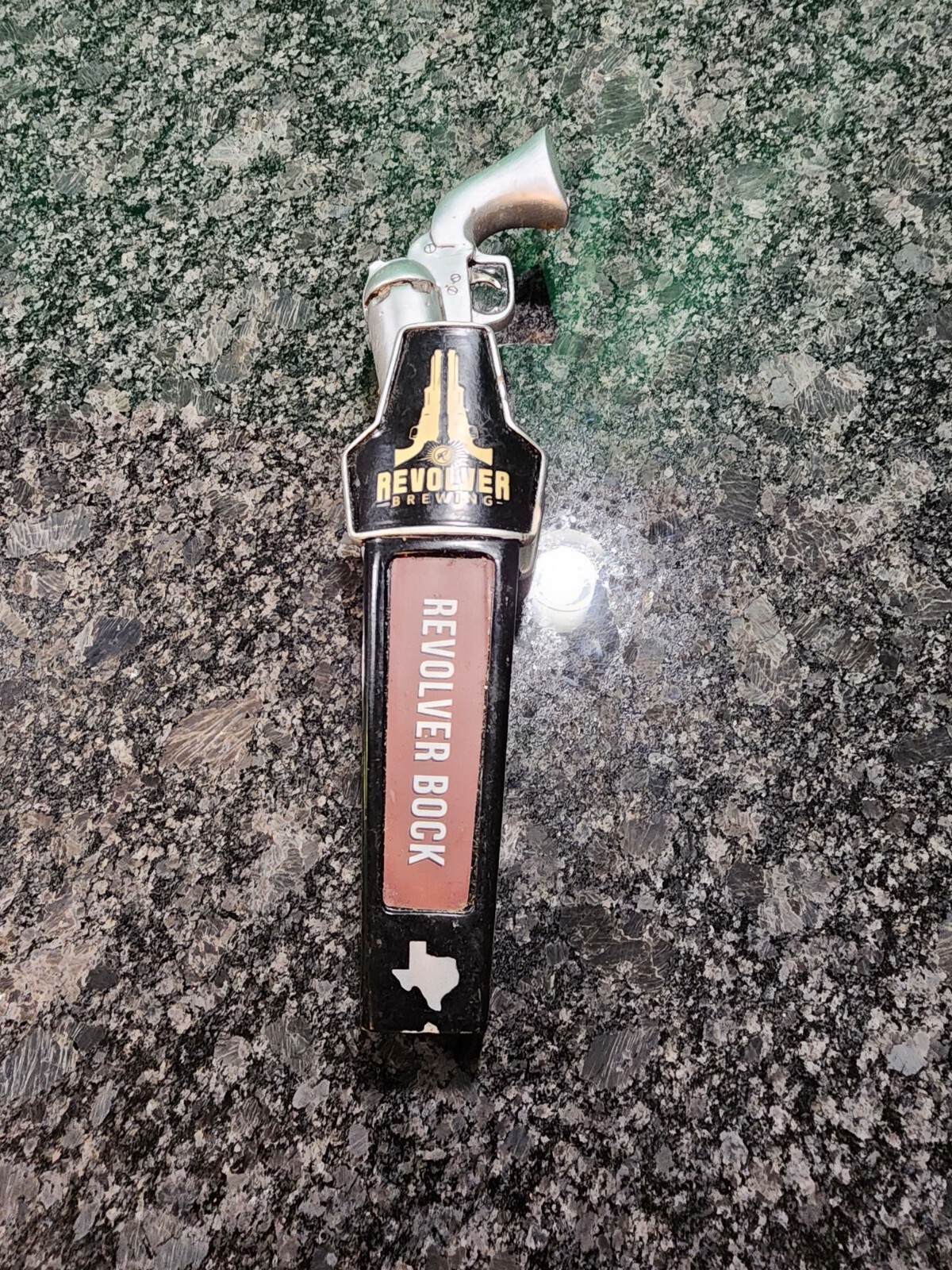 Revolver Brewing Bock Tap Handle 6 Shooter Gun Keg Kegerator | eBay