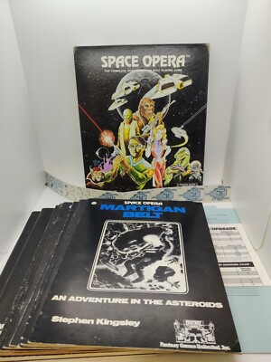 Big Lot Space Opera Role Playing Game Fantasy Games Unlimited Box ...