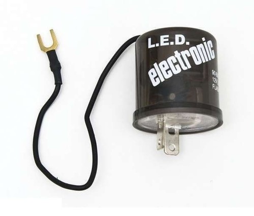 2 Pin Prong Terminal Relay Electronic Switch Flasher 12V Led Turn ...