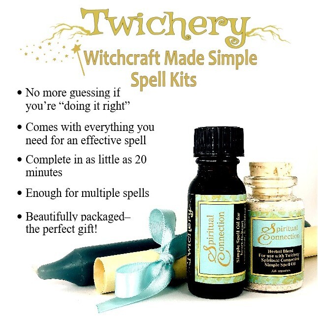 SPIRITUAL CONNECTION SPELL, Psychic Bond, Spiritual Intimacy, FROM TWICHERY