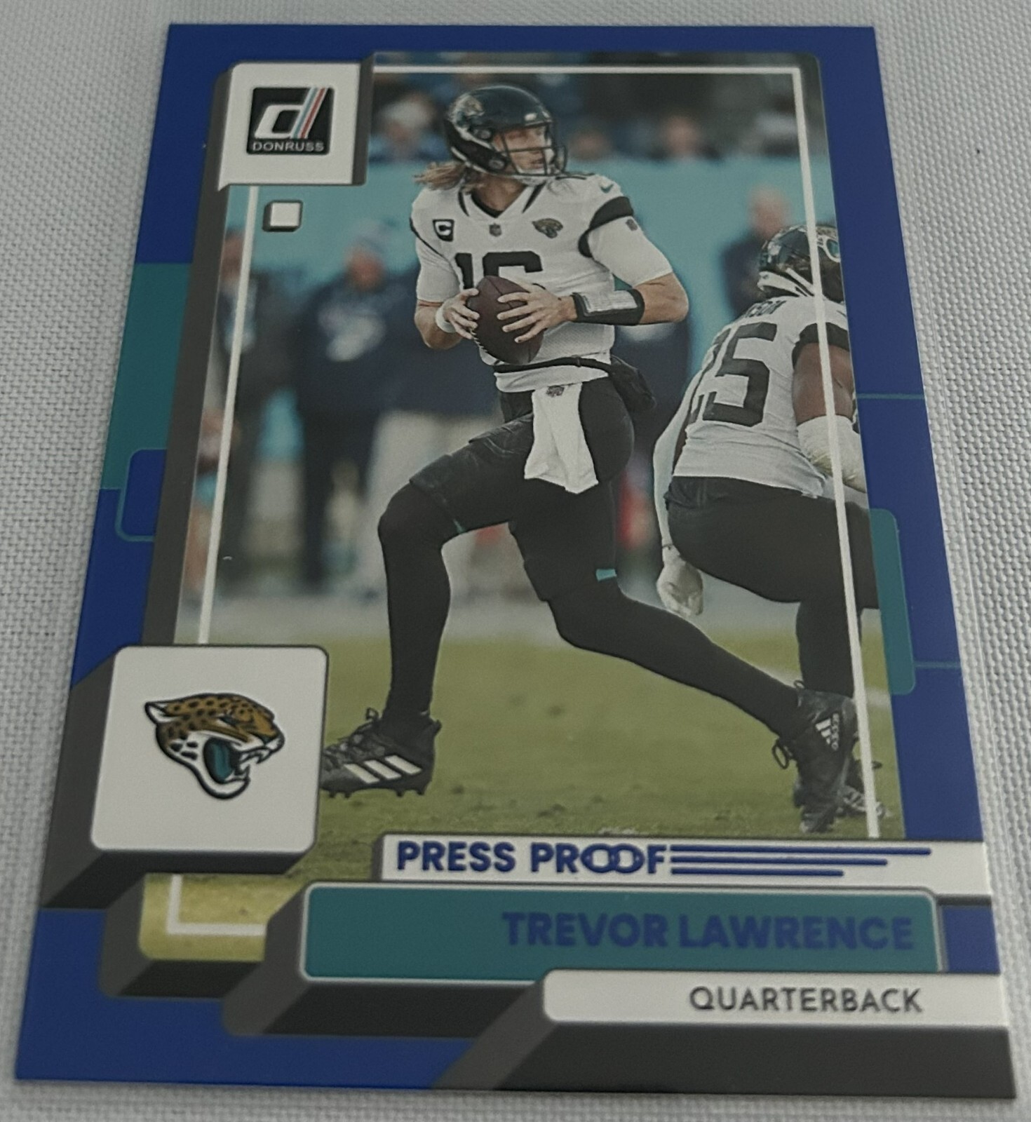 2022 Panini Donruss - Press Proof Blue #61 Trevor Lawrence for sale ...
