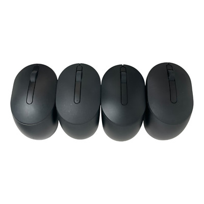 Lot of 4 Dell MS3121Wt Wireless Computer Mouse Black - NO Dongle | eBay