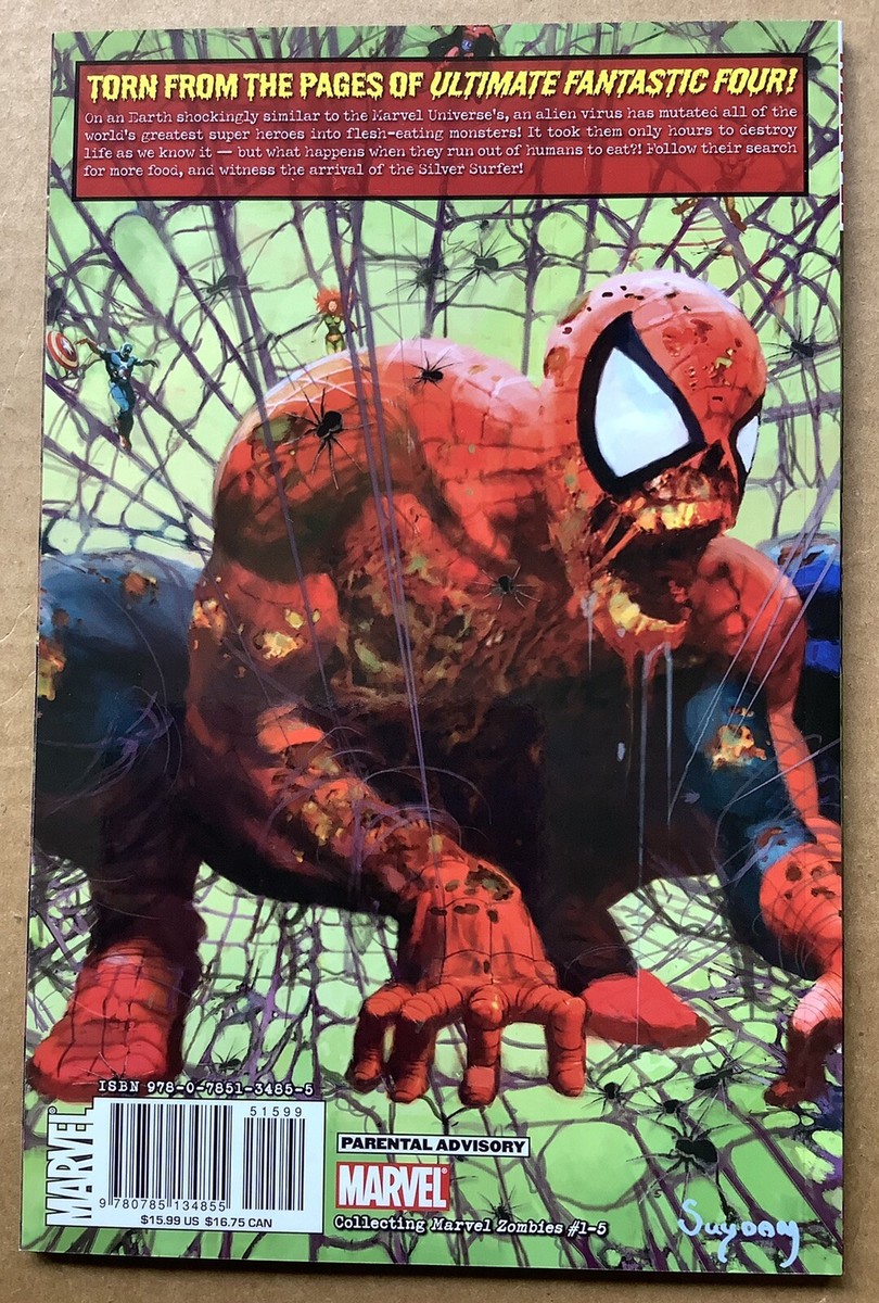 Hombre Araña Marvel Zombie Hulk Daniel M MARVEL ZOMBIES