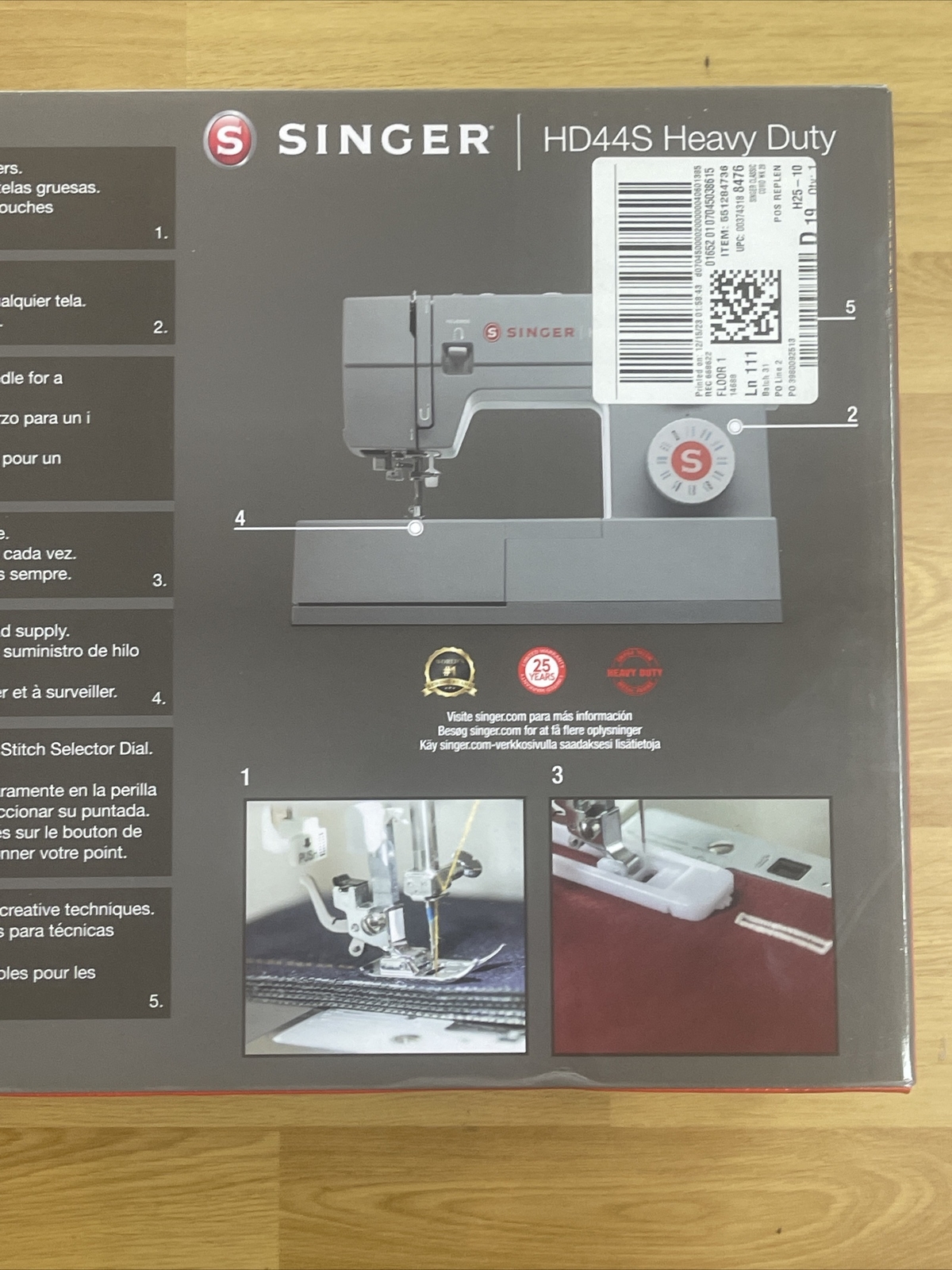 SINGER Classic 44S 23 Stitch Mechanical Sewing Machine for sale online ...