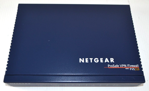 Netgear FVS318 ProSafe VPN Firewall 8 Port 10/100 NO POWER CORD | eBay